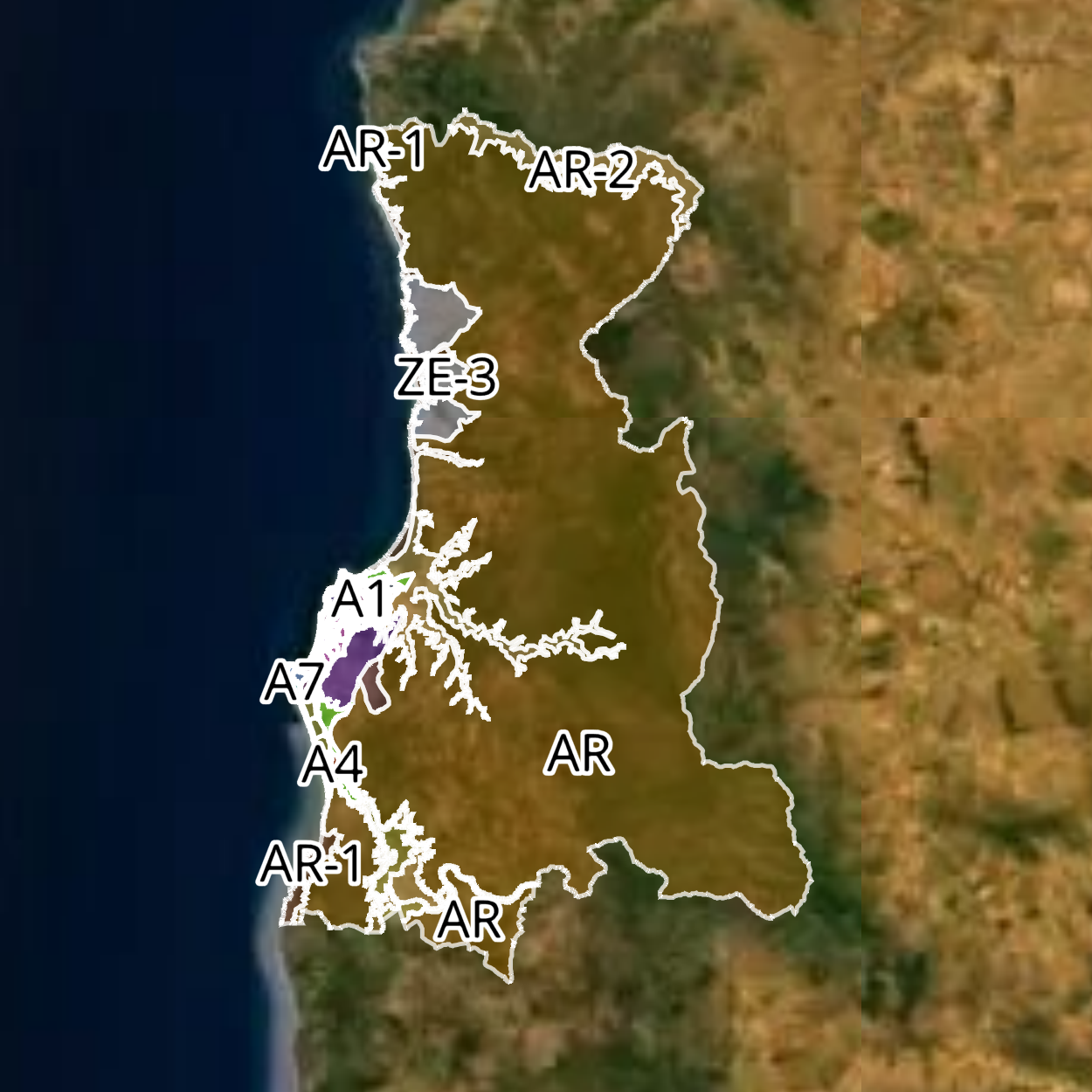 PLAN REGULADOR PICHILEMU | AmigoCloud Maps