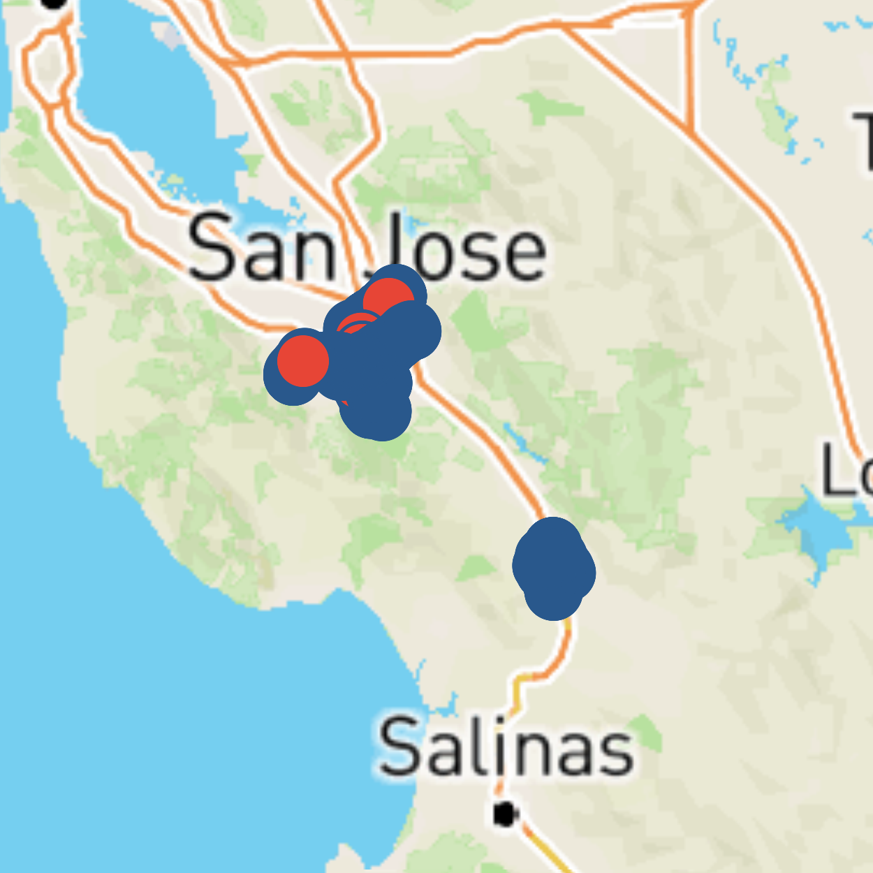 Bus Stop Balancing Oct '22 | AmigoCloud Maps